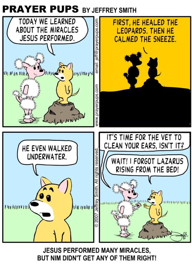 Comics | Christian Cartoons From Prayer Pups Christian Comics