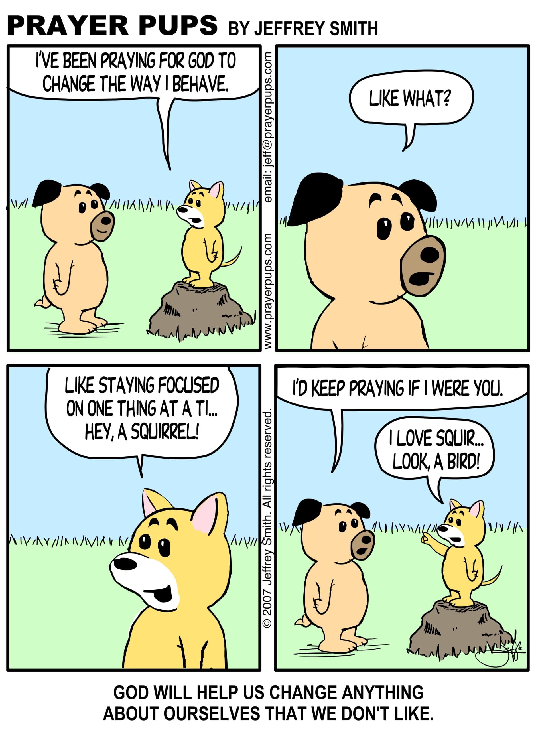 Comics | Christian Cartoons From Prayer Pups Christian Comics